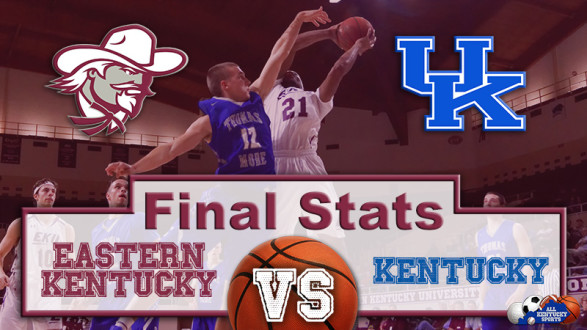 Eastern Kentucky vs. Kentucky Final Stats | All Kentucky Sports