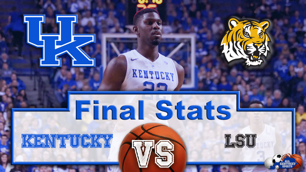 Kentucky vs. LSU Final Stats | All Kentucky Sports